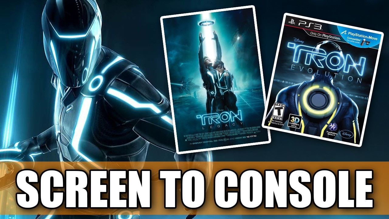 Comparing Tron Legacy and the Tron Evolution Video Game - YouTube