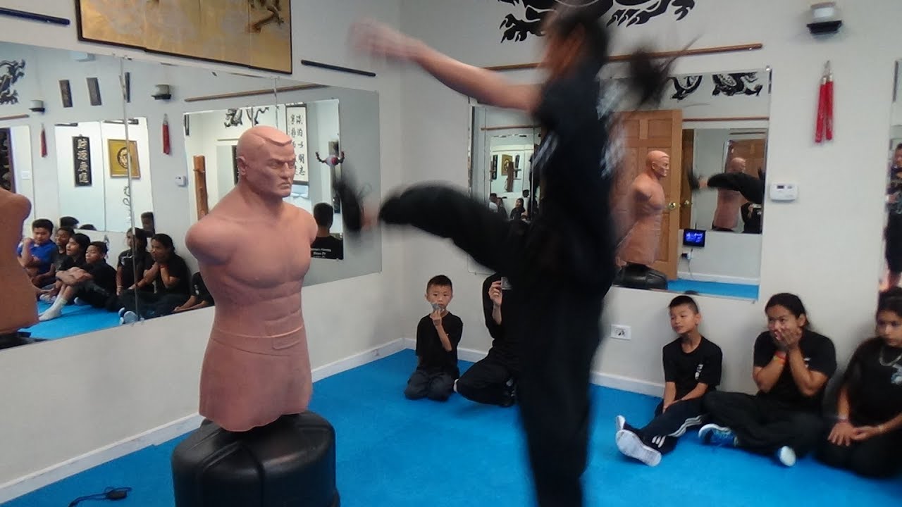 Kung Fu - Jumping Front Kick Challenge - YouTube