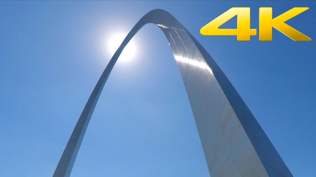 4K | St. Louis Gateway Arch USA - YouTube