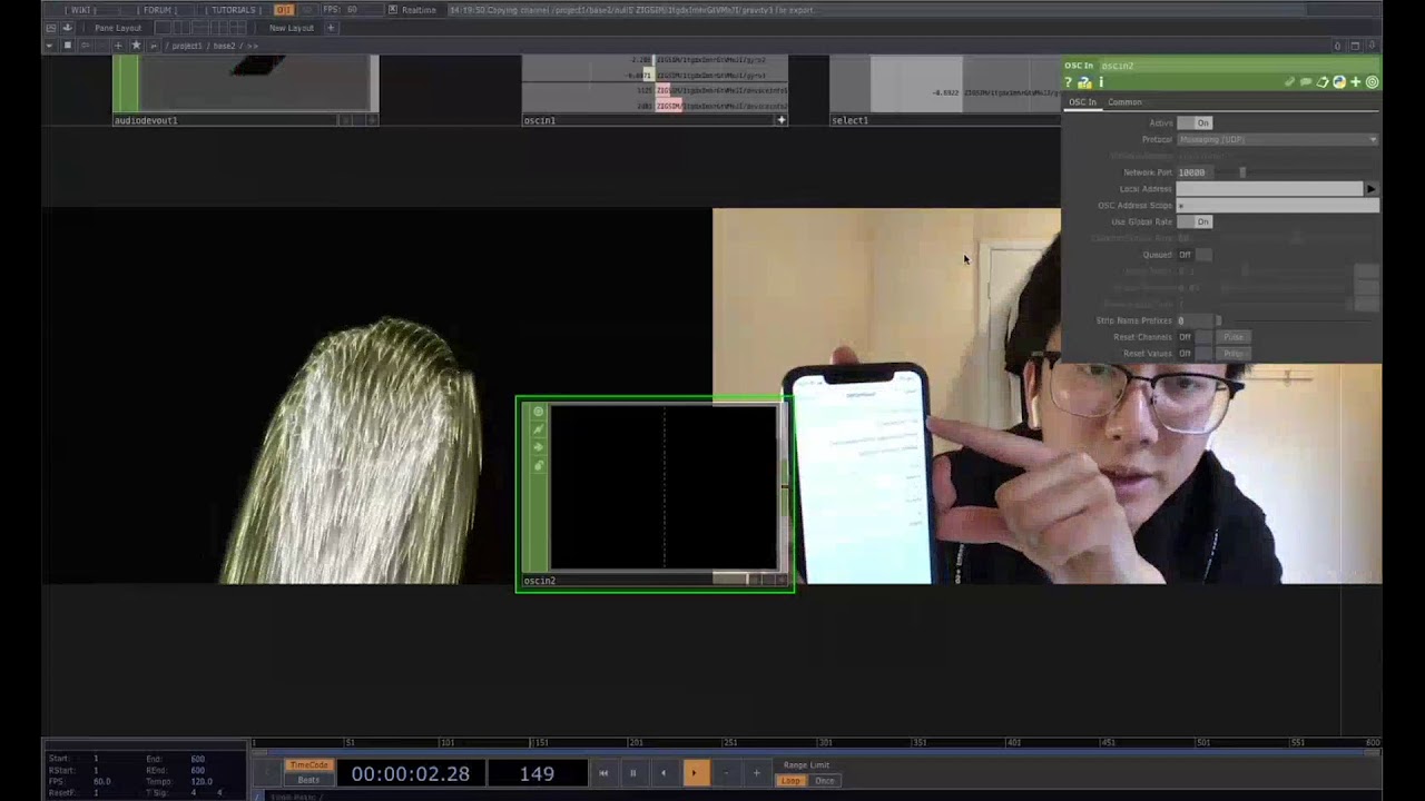 How to bring Touch OSC & Zig Sim data to TouchDesigner – TD Tutorial 1 - YouTube