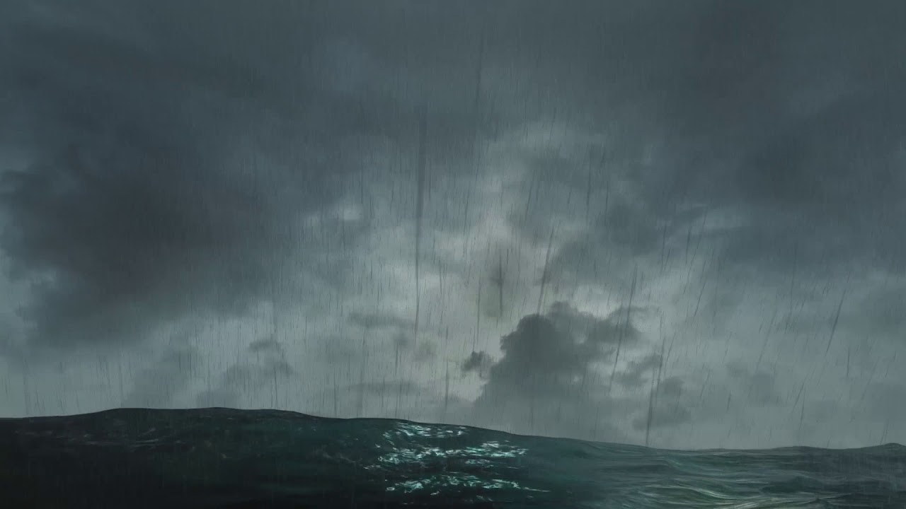 1 Hour Soundscape - Sea Storm - YouTube