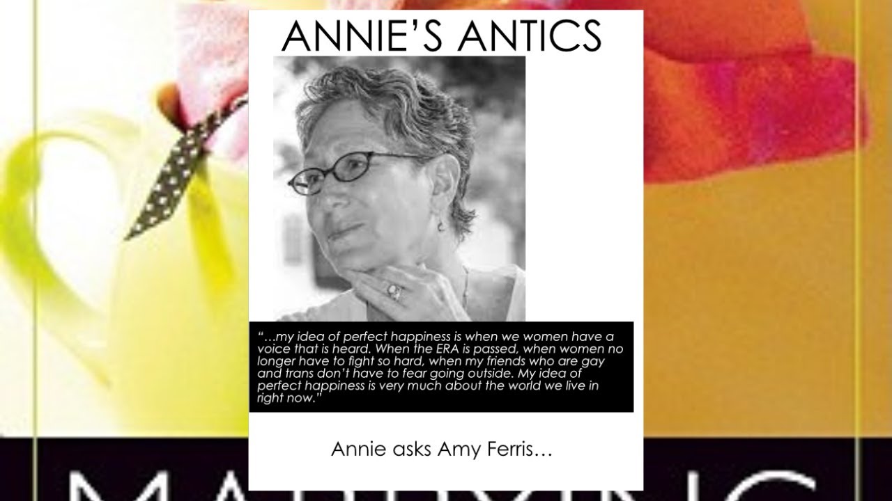 ANNIE'S ANTICS - Annie McDonnell asks Amy Ferris... - YouTube
