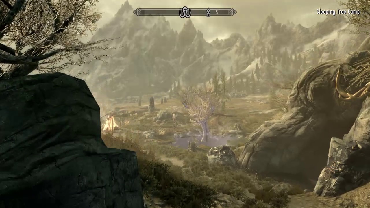Skyrim - Mammoths Falling From the Sky! - YouTube
