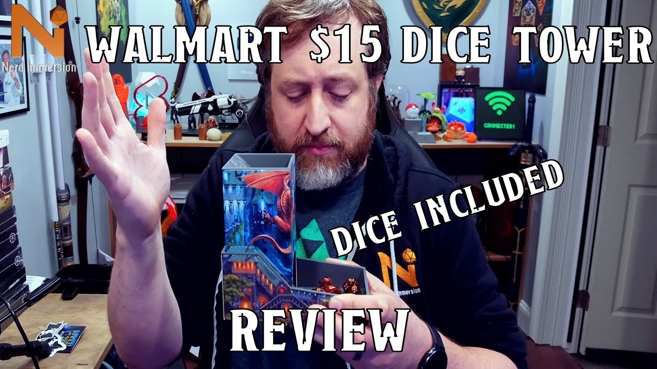 Campaign Dice $15 Dice Tower Review! | Nerd Immersion - YouTube