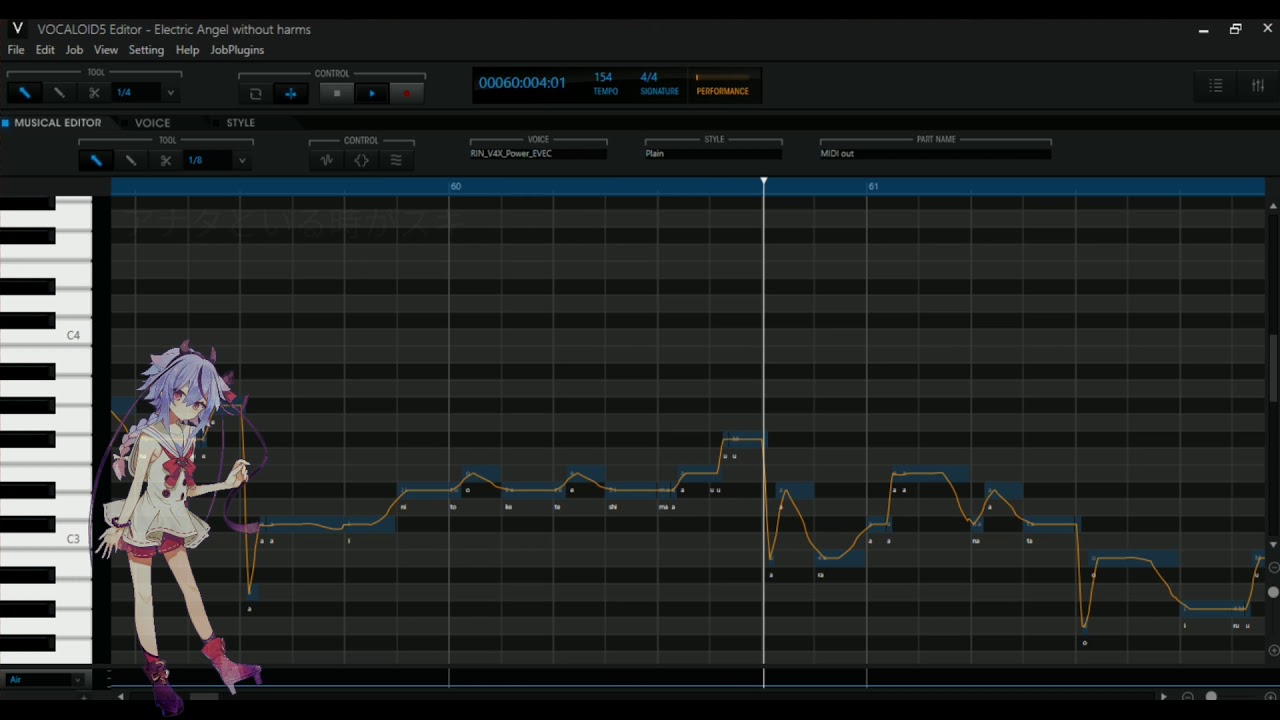 【MEIKA Hime • Mikoto】Electric Angel - VNane Remix【Vocaloid5カバー】 - YouTube