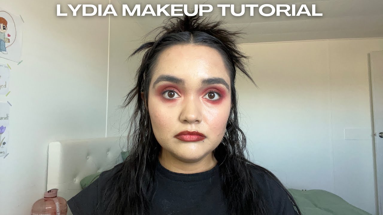 how to do a LYDIA MAKEUP LOOK | vlogoween day 20🎃 - YouTube