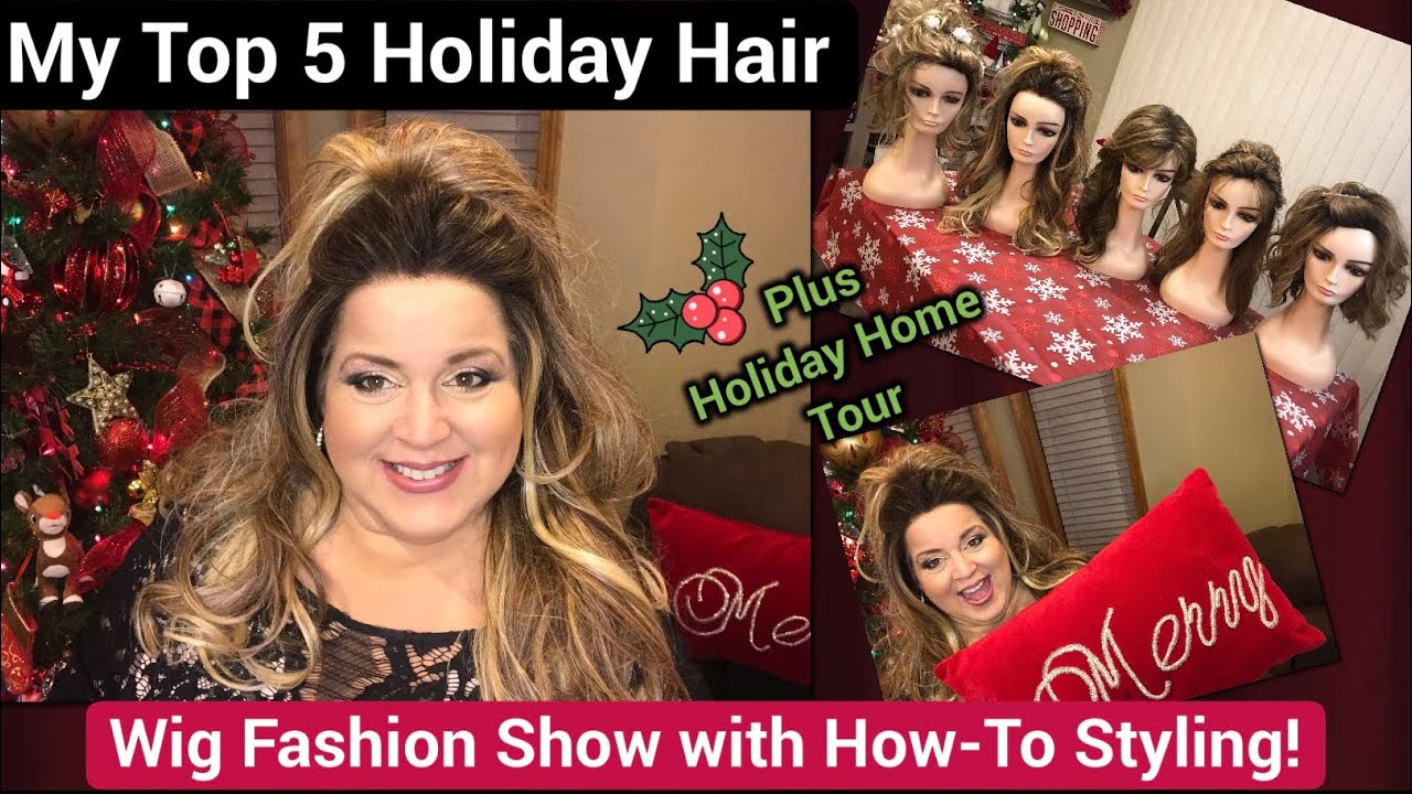 My Top 5 Holiday Wigs + How-To Wig Styling & My Holiday Home Tour Rae ...