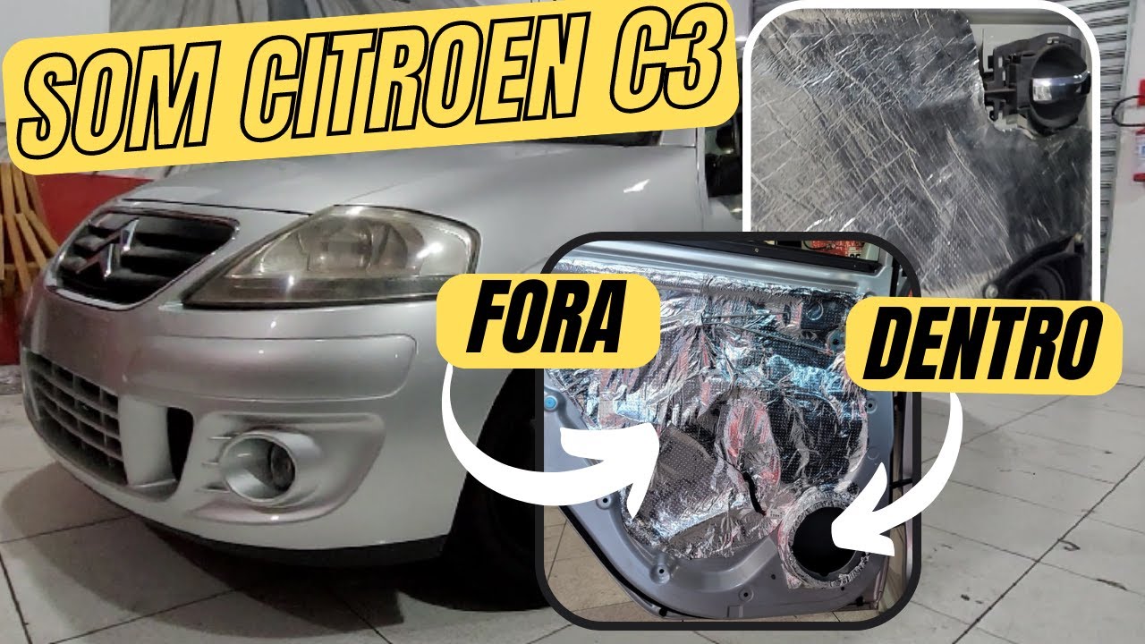 SOM CITROEN C3 KIT 2 VIAS SENSATION AUDIOPHONIC + COAXIAL OPHERA ...