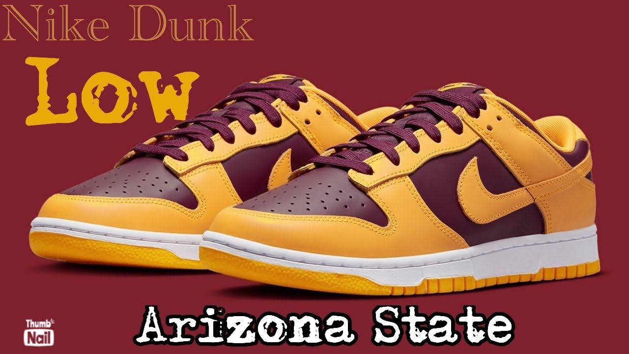 Nike Dunk Arizona state Low why are people are sleeping on these Dunk ...