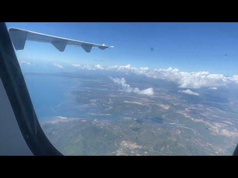 TSARADIA (Madagascar Airlines) ATR 72-600 Antananarivo to Nosy Be MADAGASCAR