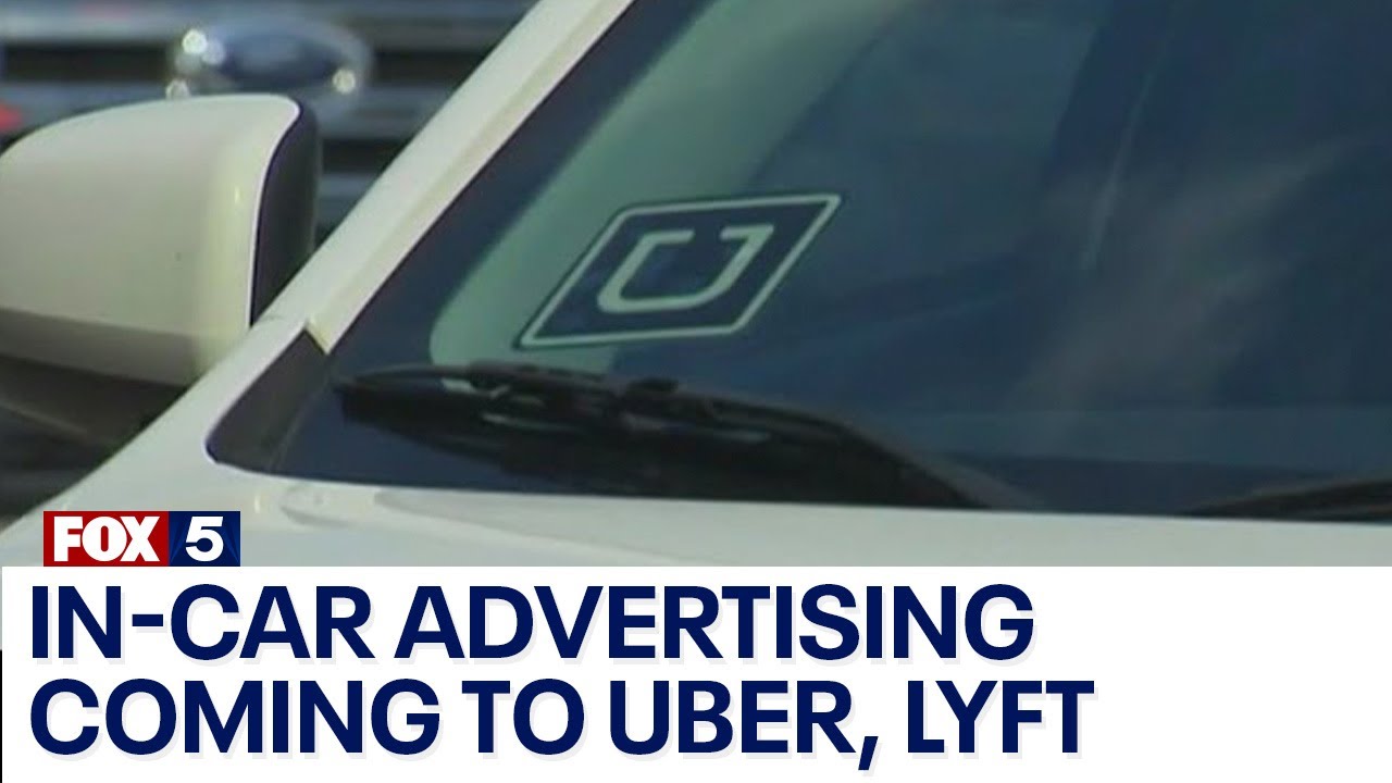 In-car advertising coming to Uber & Lyft in NYC - YouTube