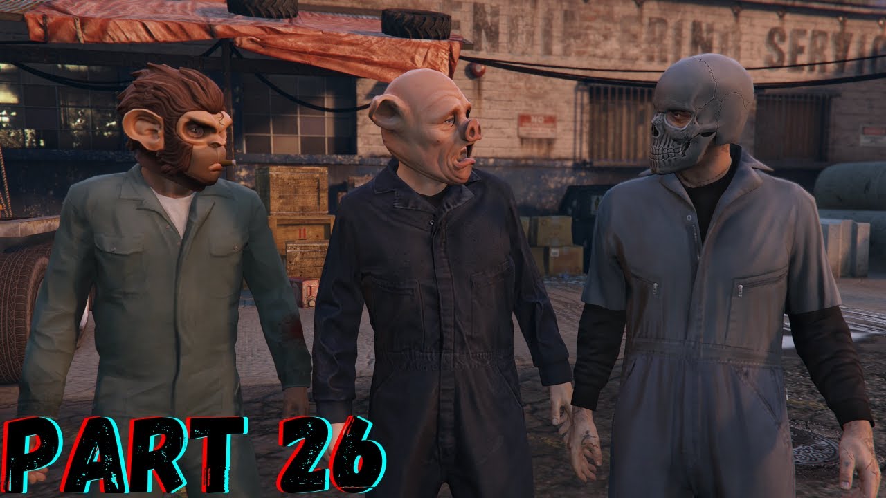 Grand Theft Auto 5 Walkthrough Gameplay - PART 26 "TAKING BIG SCORES ...