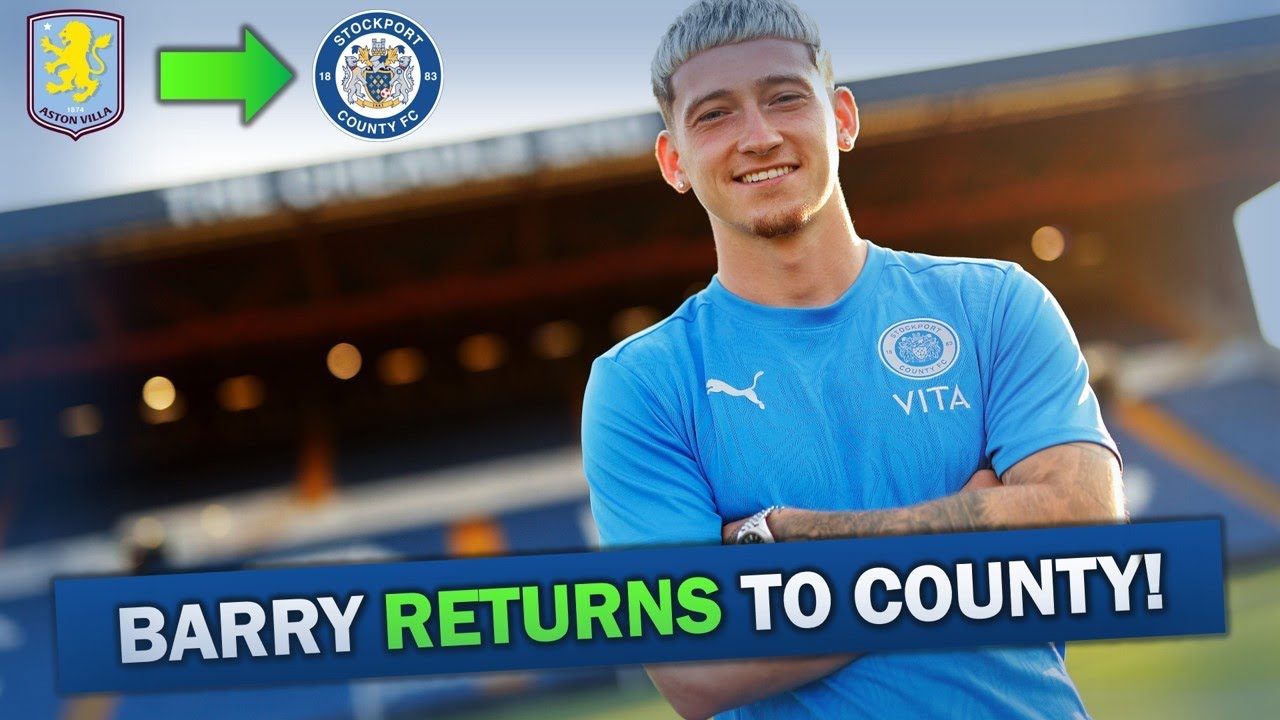LOUIE BARRY RETURNS TO COUNTY! Birmingham & Wrexham MISS OUT! Stockport ...