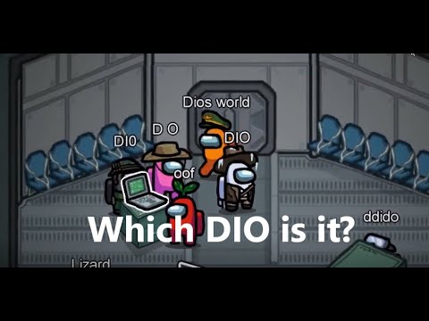 Among Us is the most ambitious cross over ever, the DIO special | Among ...