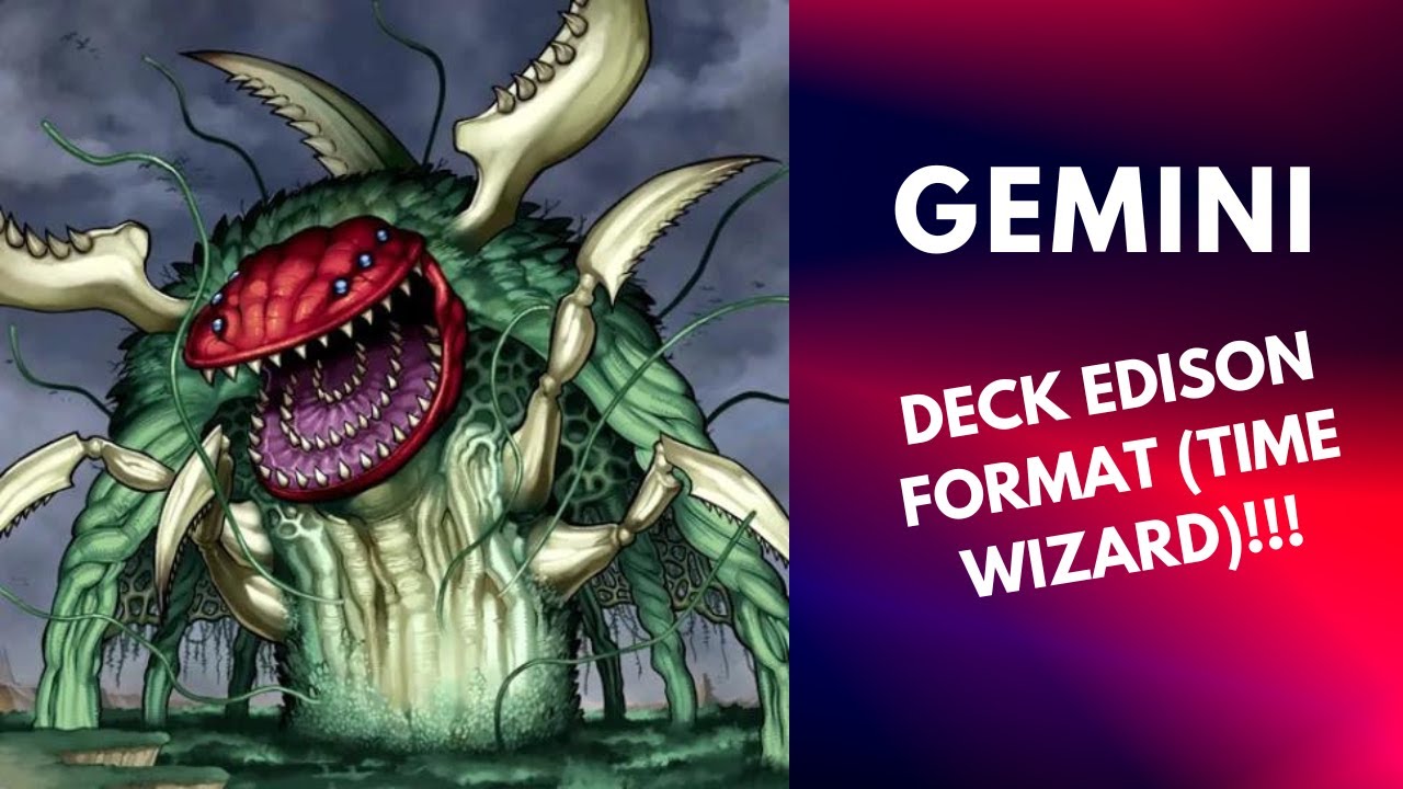 GEMINI DECK EDISON FORMAT TIME WIZARD!!! - YouTube