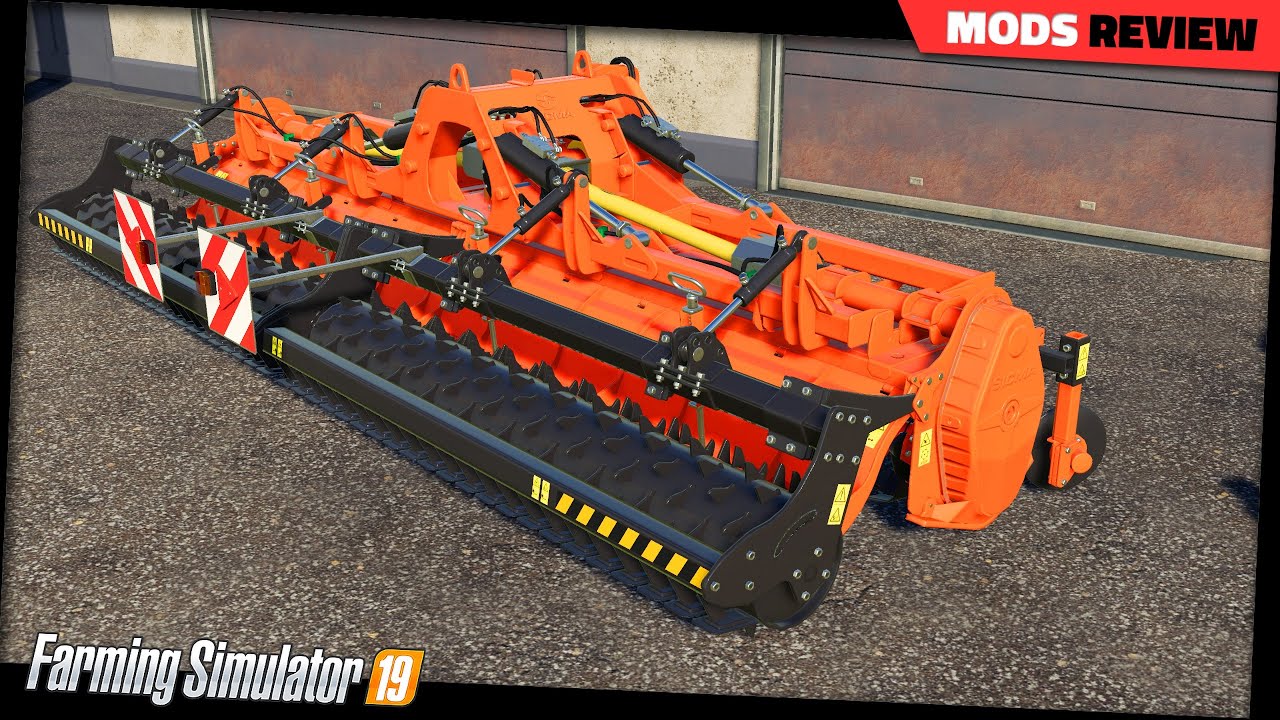 FS19 | Sicma RW 520 (Power Harrow) - Farming Simulator 19 Mods Review ...