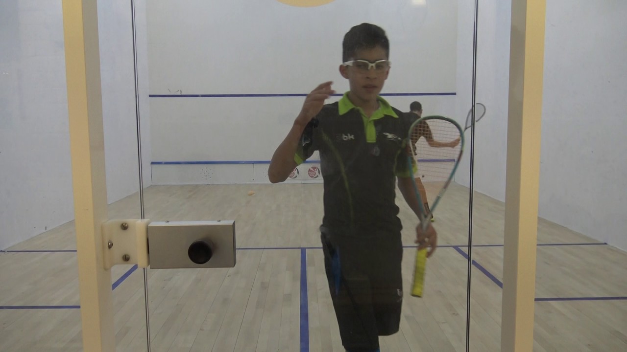 SQUASH BJSO 2017 ALEX VS KHALIL 3 SET - YouTube