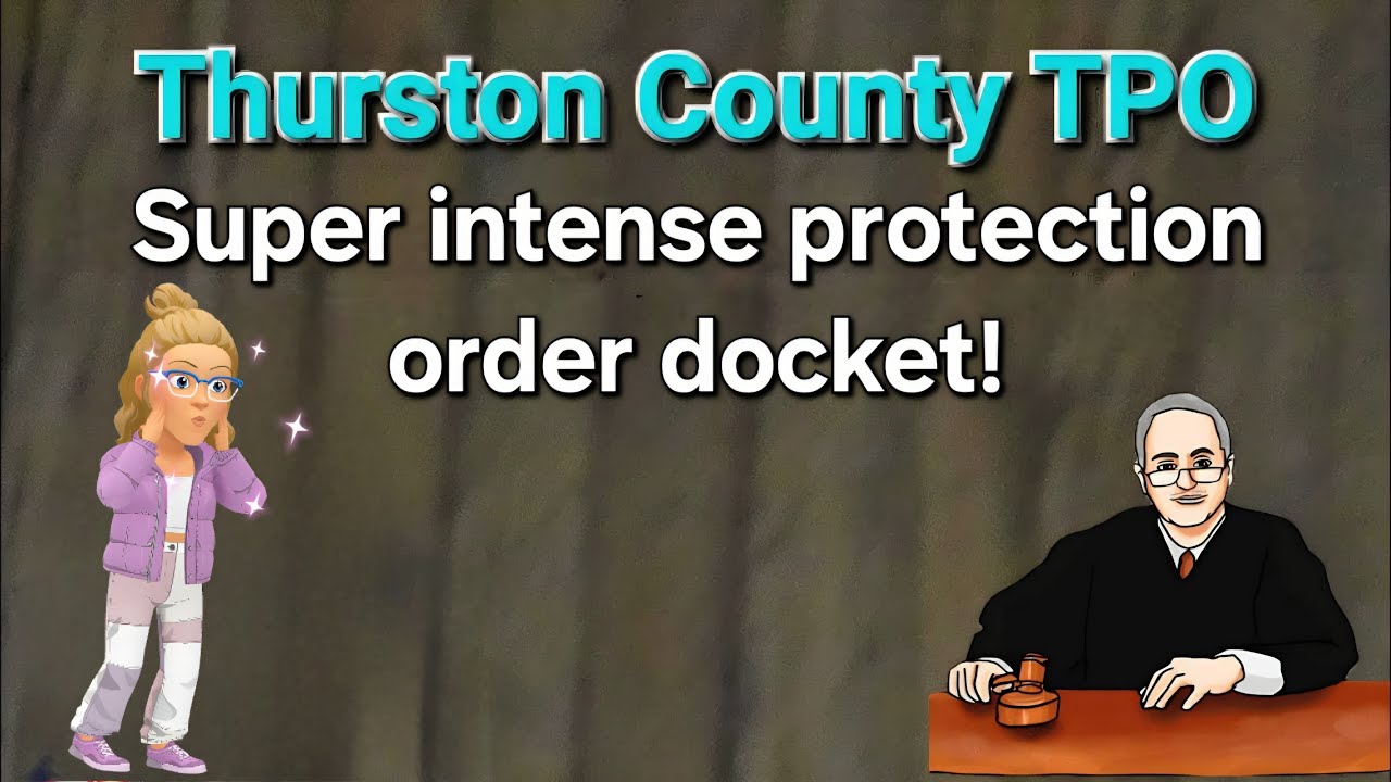 Thurston County TPO - Mega intense MegaDocket! - YouTube