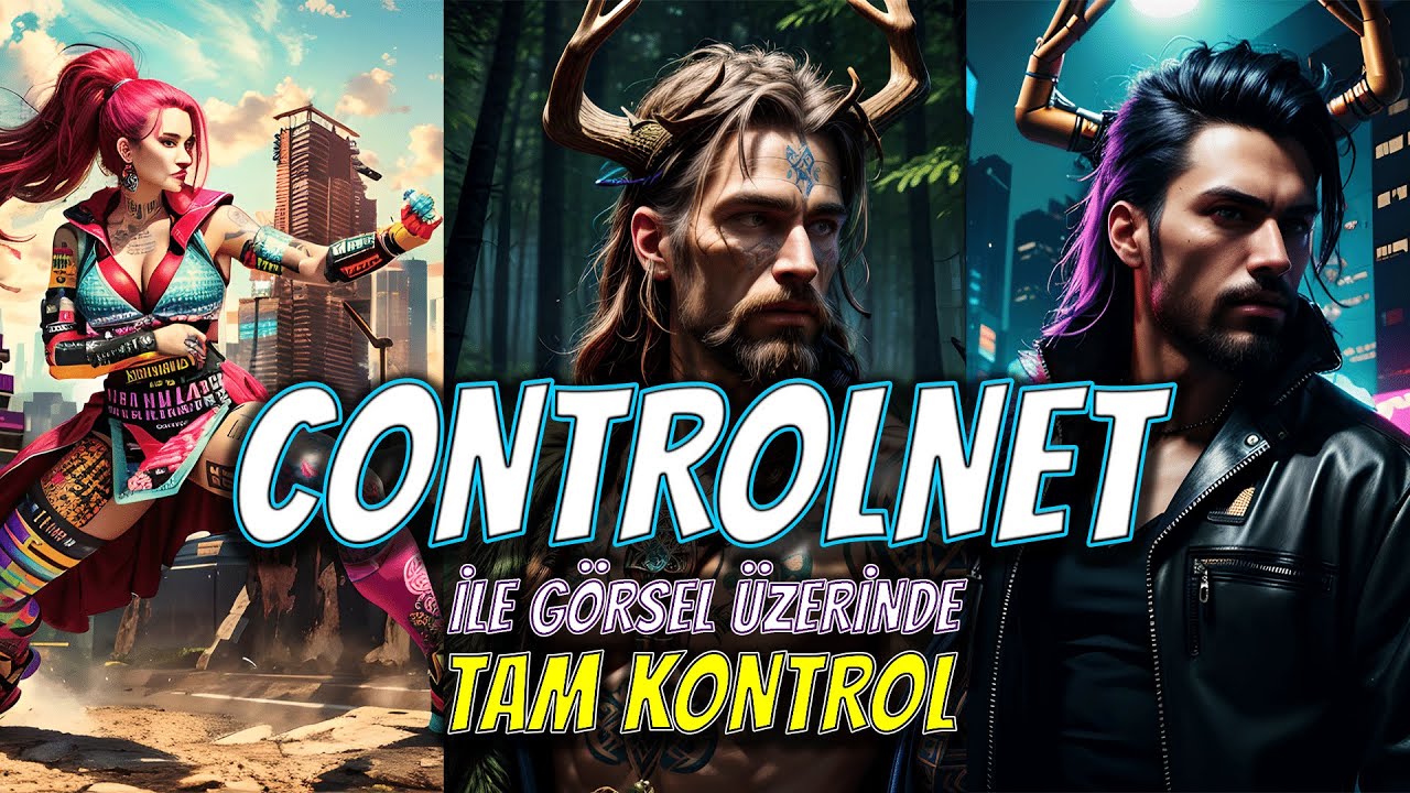 Stable Diffusion | ControlNet ile Deneyimini Geliştir ? ControlNet Nasıl Yüklenir ? - YouTube