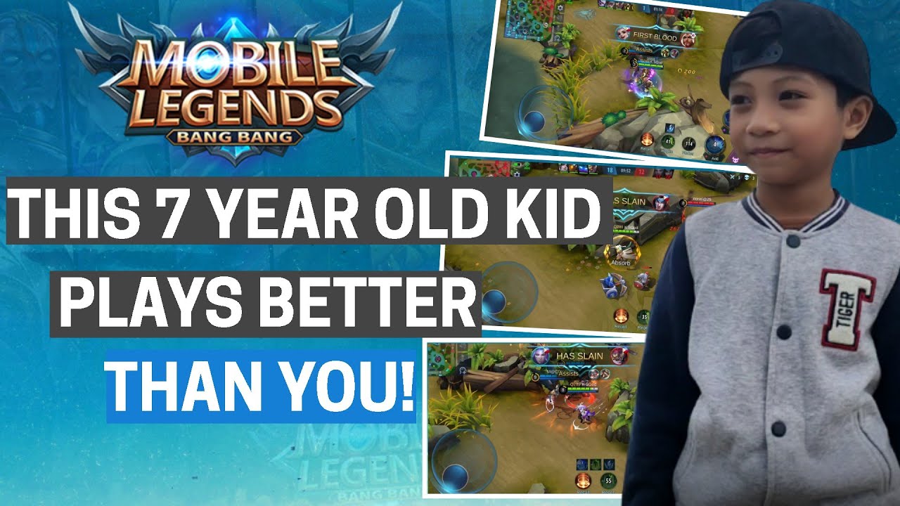 A BETTER 7-YEAR OLD GAMER THAN YOU x Mobile Legends Highlights - YouTube