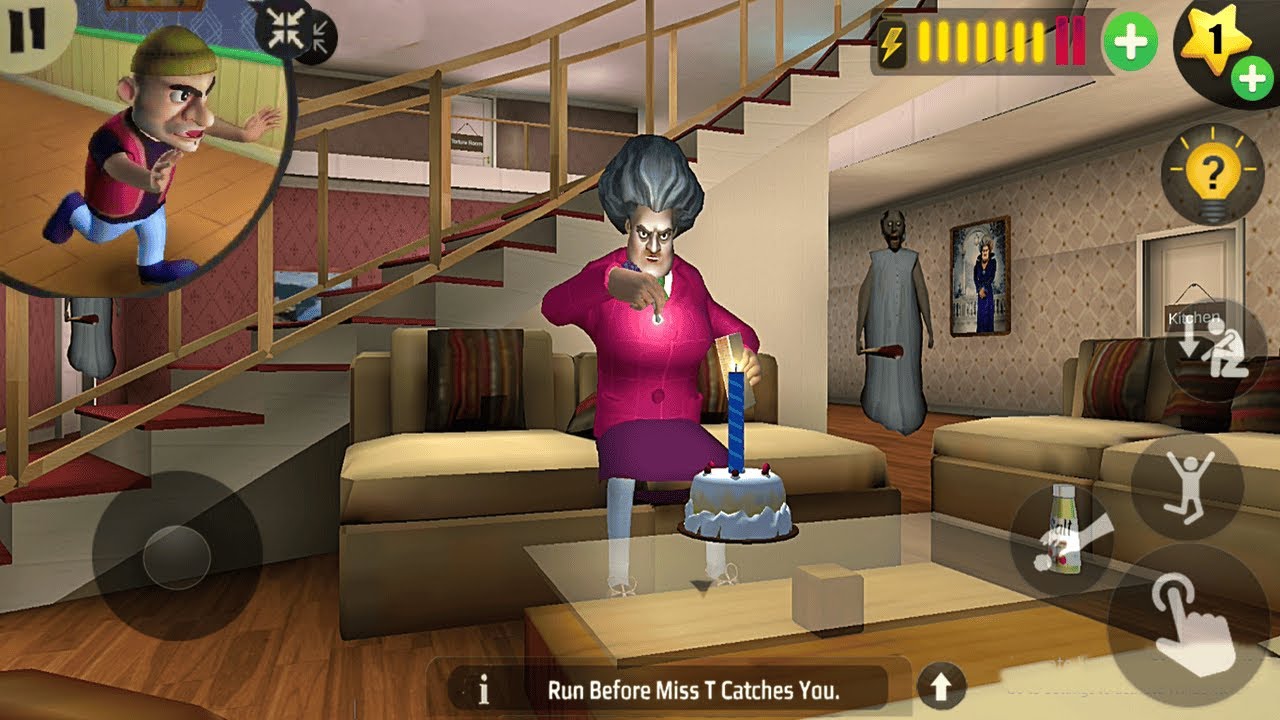 Scary Teacher - Birthday Miss T Pranked , New chapter Update, Special ...