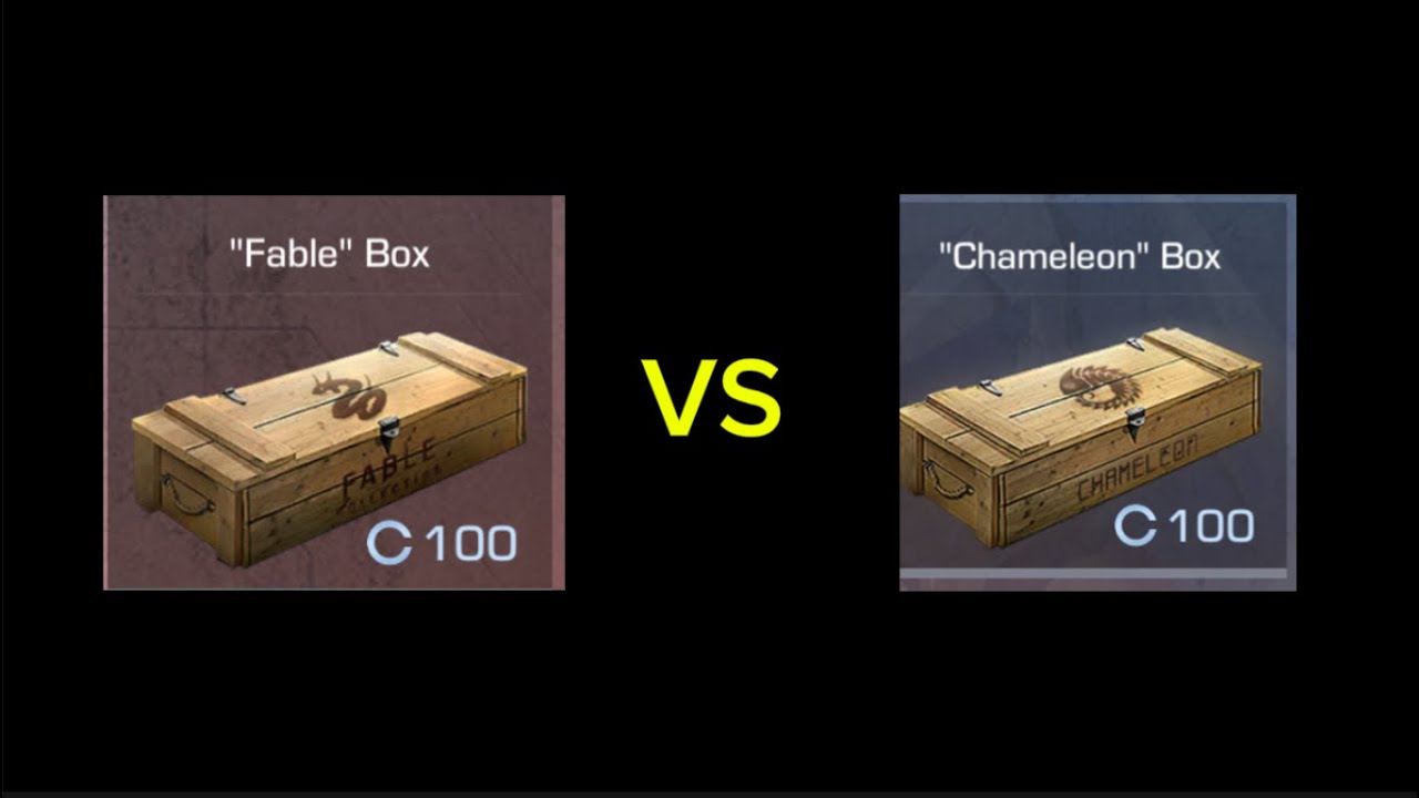 FABLE box VS CHAMELEON box в СТАНДОФФ 2| #standoff2 - YouTube