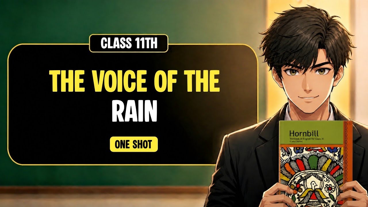 The Voice Of The Rain | Class 11th English | Animation | One Shot Video ...