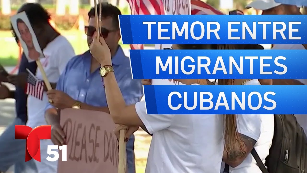 Migrantes cubanos temen ser devueltos a Cuba tras entrevistas en ...