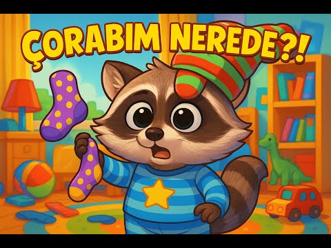 “Tontiş'in Kayıp Çorabı! 😂 Eğlenceli ve Öğretici Çocuk Animasyonu”