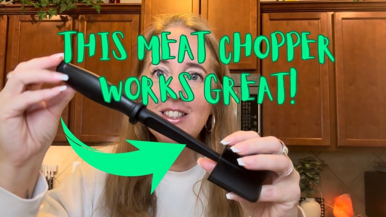 Meat Chopper Review || Hamburger Smasher Tool || Ground Beef Chopper ...