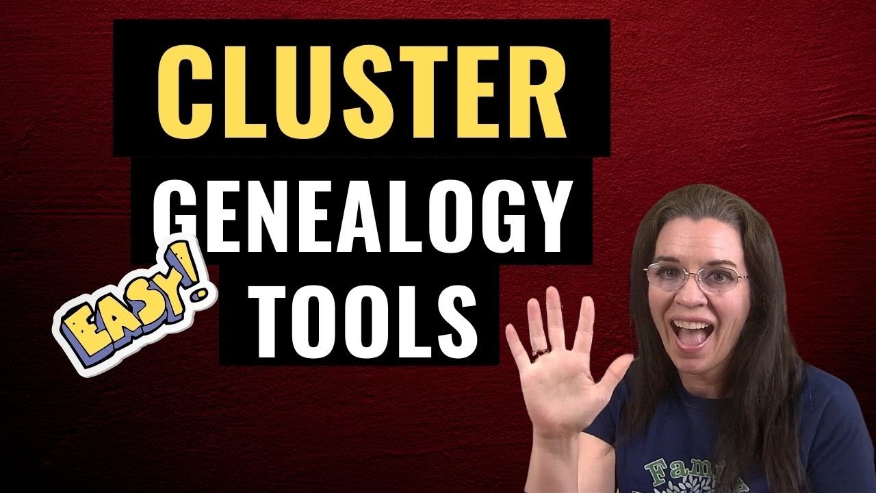EASIEST TOOLS to Use for Cluster Genealogy Research - YouTube