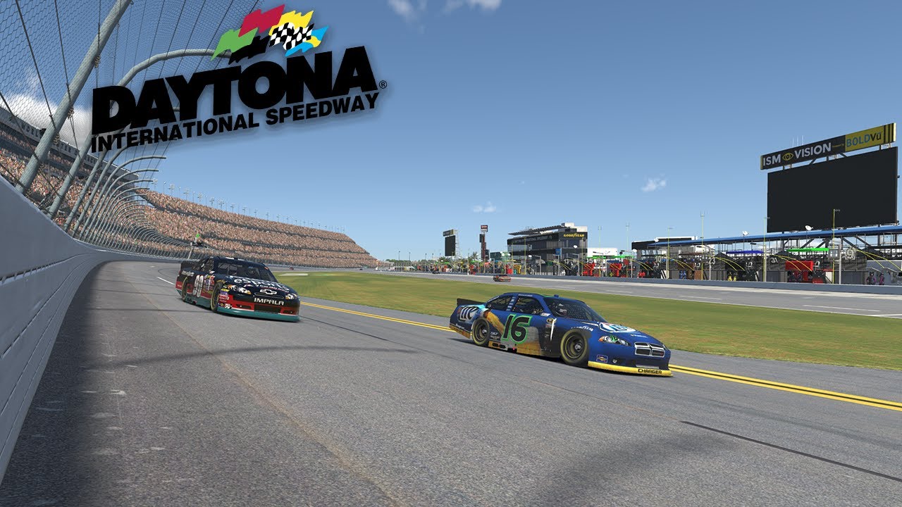 DRIFTING IN NASCAR? - Draft Master COT - DAYTONA - iRacing - YouTube