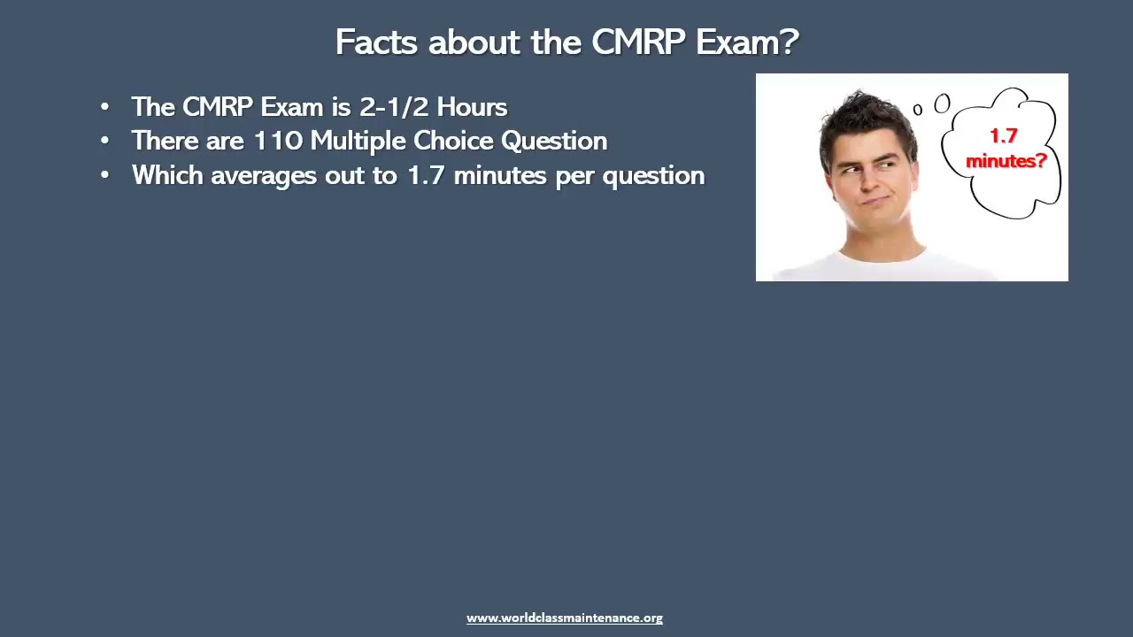 How to Study for the CMRP Exam - YouTube