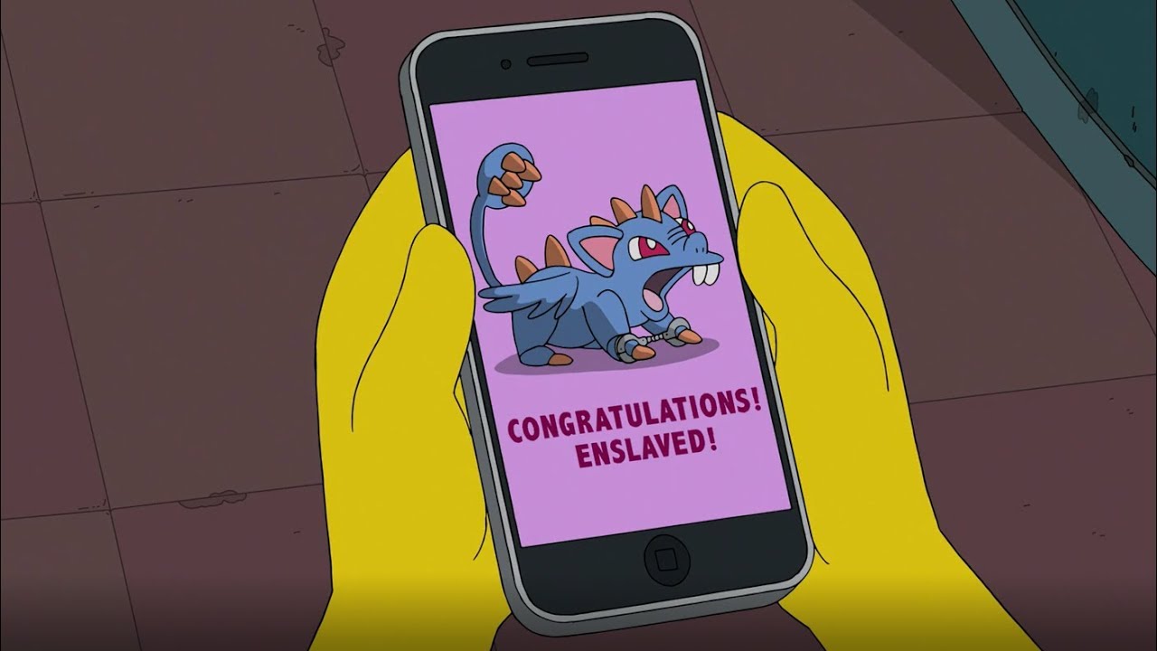 Homero se Quema Por Jugar Pokemon Go - Los Simpsons capitulo 19 ...