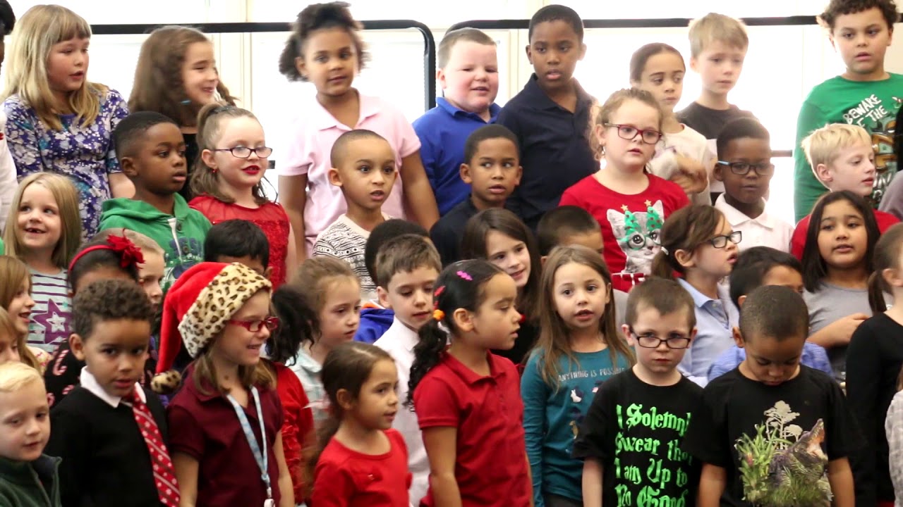 East Stroudsburg Elementary - 1st Grade - We Wish You A Merry Christmas ...