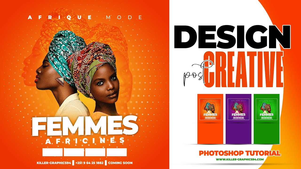 Creative Post Design/Photoshop Tutorial - YouTube