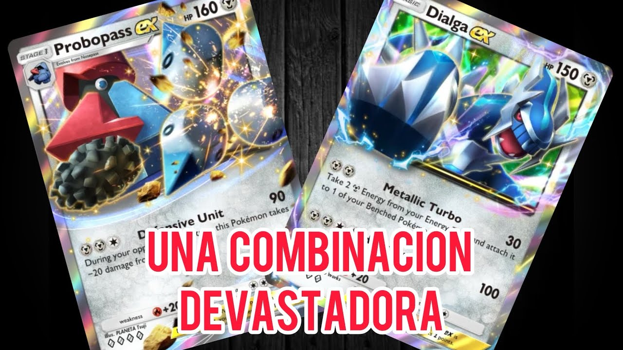 Probopass EX un Tanque con Poder Devastador - Pokemon TCG Pocket - YouTube