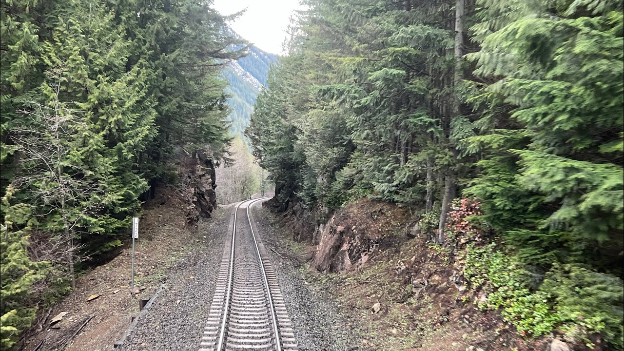 Take a ride down Stevens Pass on the BNSF Railway Scenic Subdivision ...
