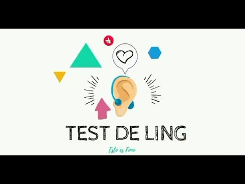 EL TEST DE LING // Esto es Fono - YouTube