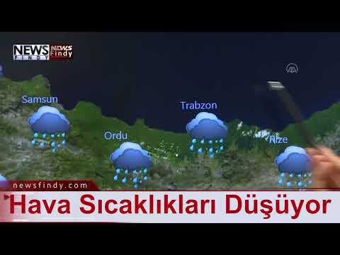 Hava Sıcaklıkları Düşüyor