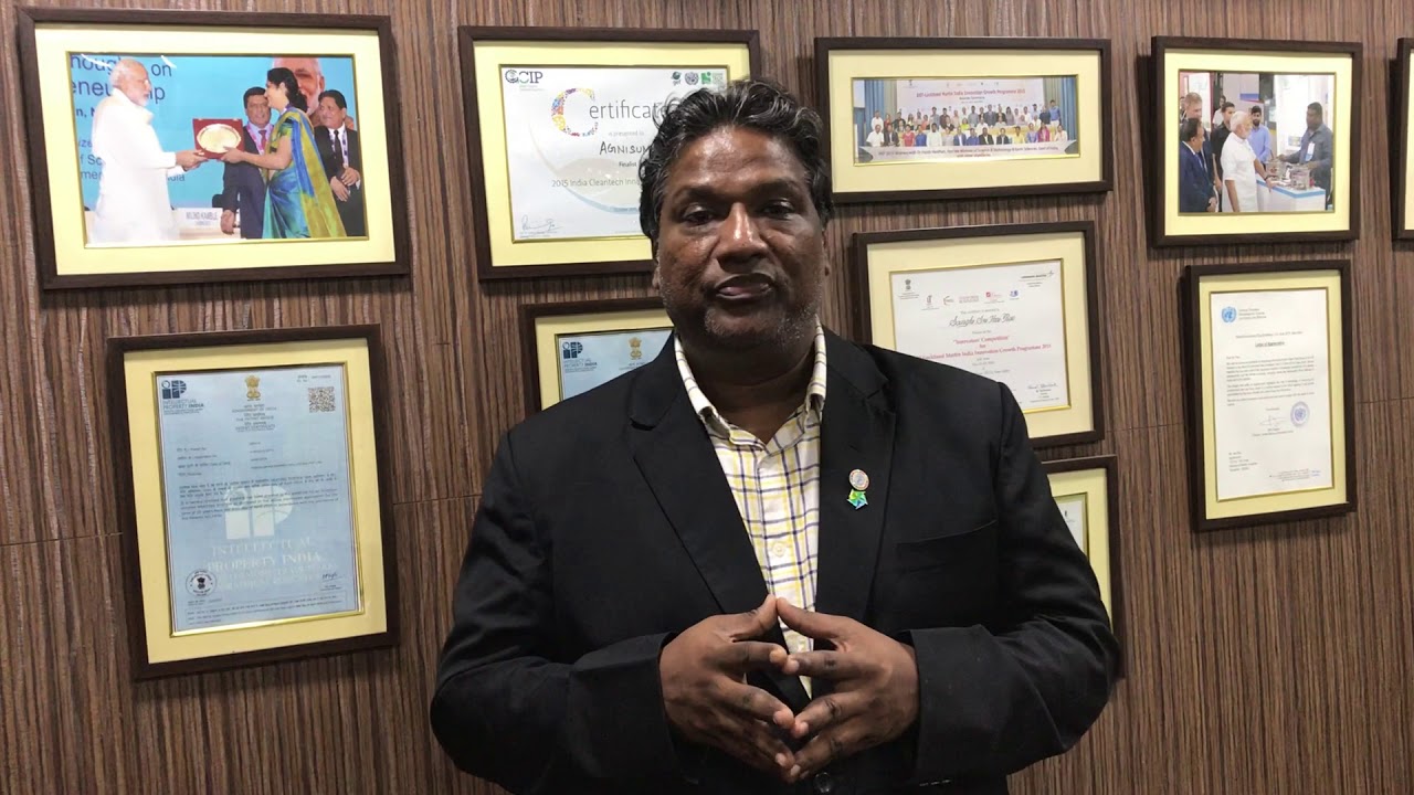 Agnisumukh - Hari Rao- 1 Minute pitch for SMARTFIFTY - YouTube