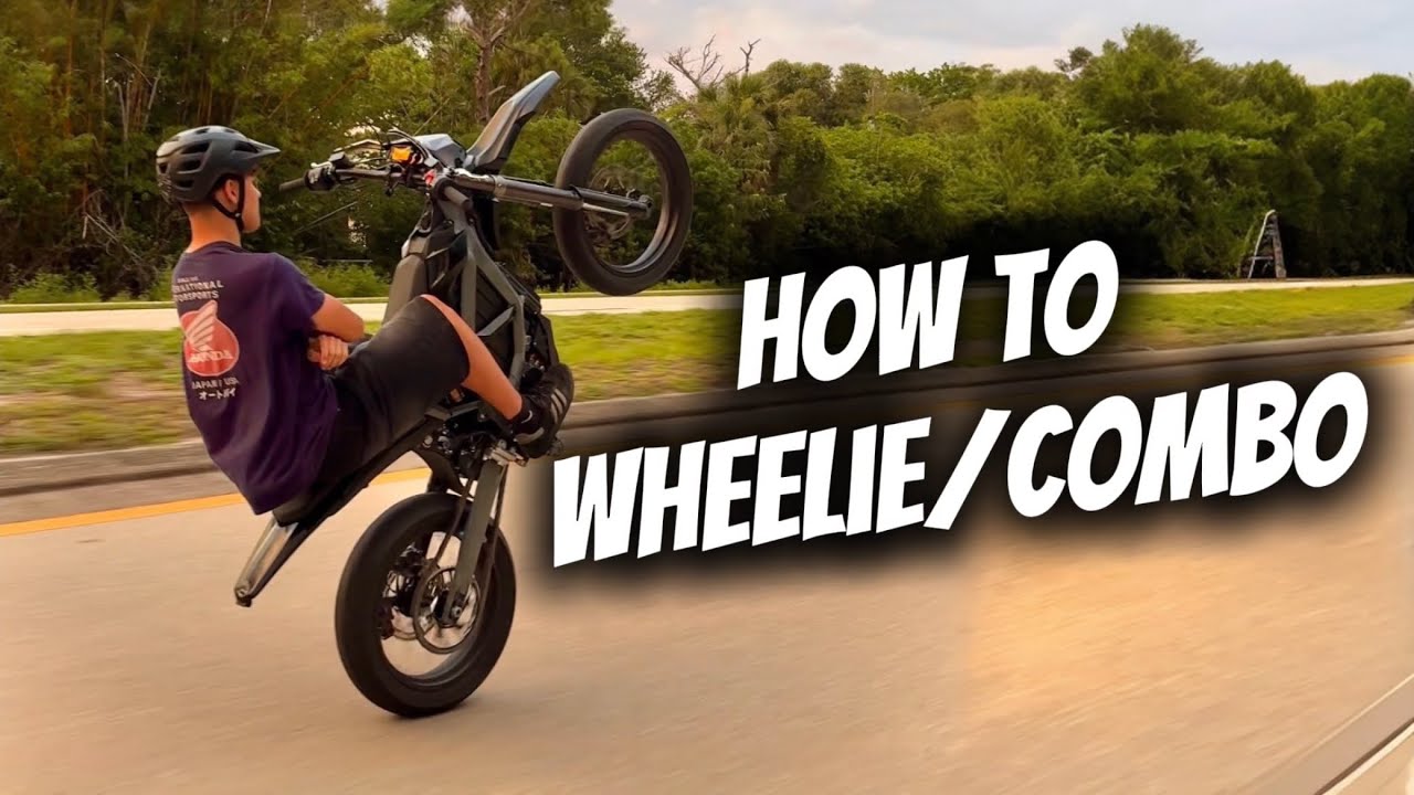 How To Wheelie/Combo on ANY E-Bike - YouTube