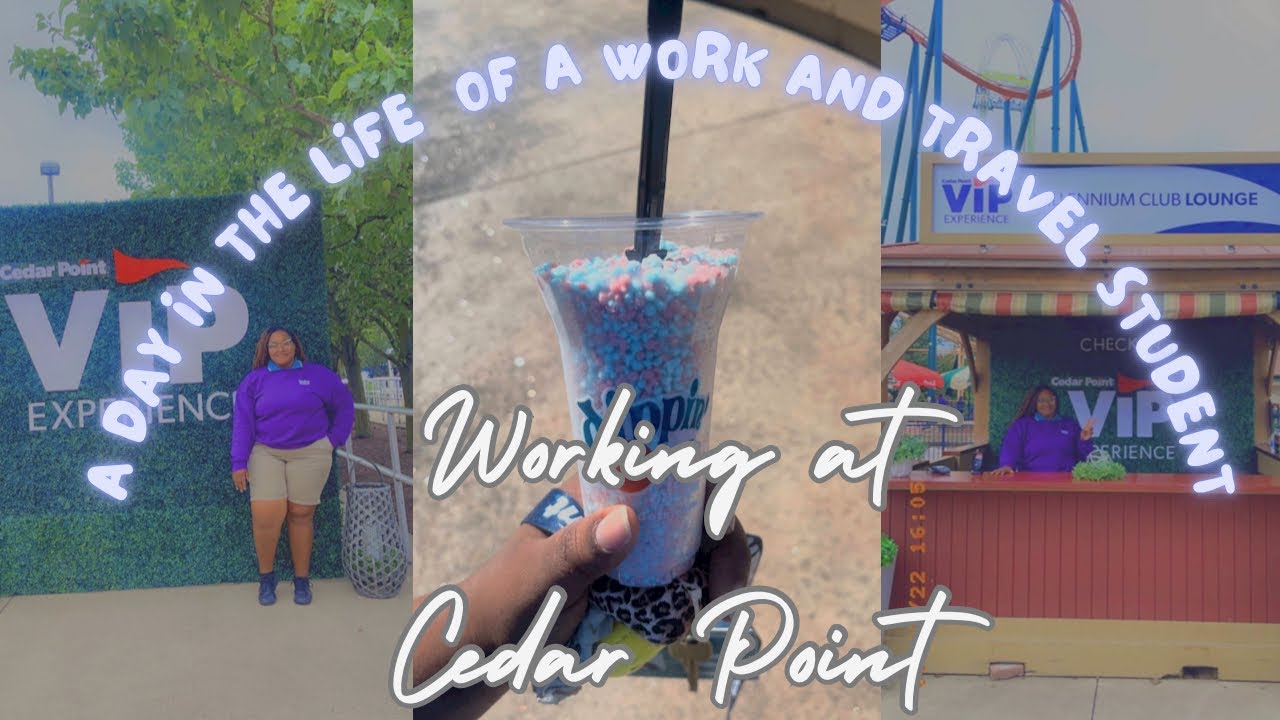 A Day In The Life On Work And Travel// working at Cedar Point. - YouTube