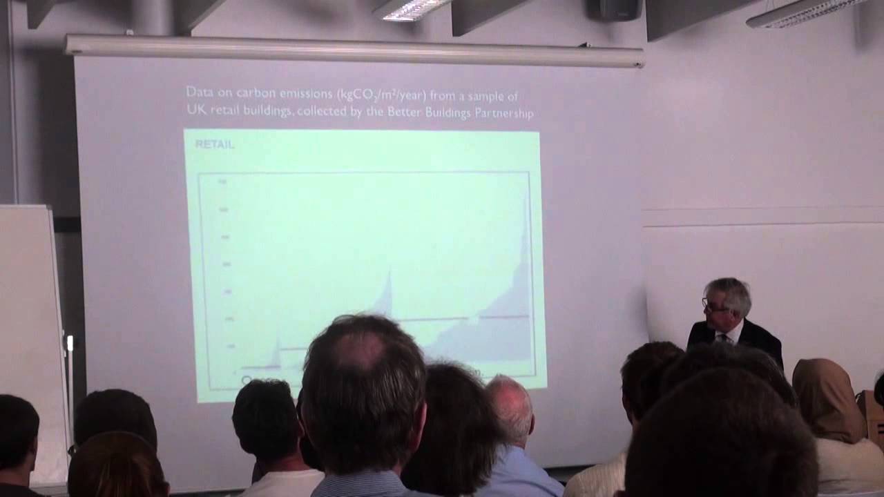 UCL-Energy seminar: 'Energy and built form: geometry and history', Prof ...