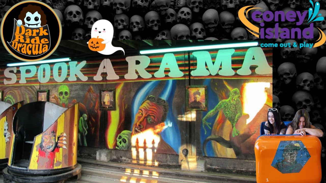 The Coney Island SPOOK-A-RAMA Dark Ride - YouTube