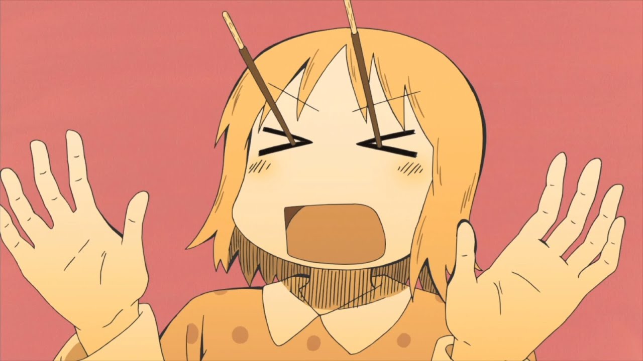Nichijou Scream Compilation - YouTube