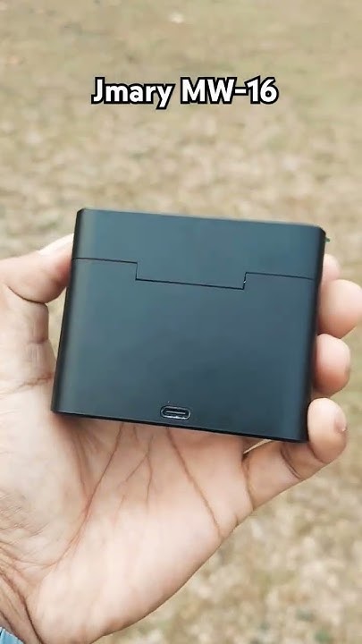 Jmary MW-16 wireless microphone for android/IOS/Camera. - YouTube