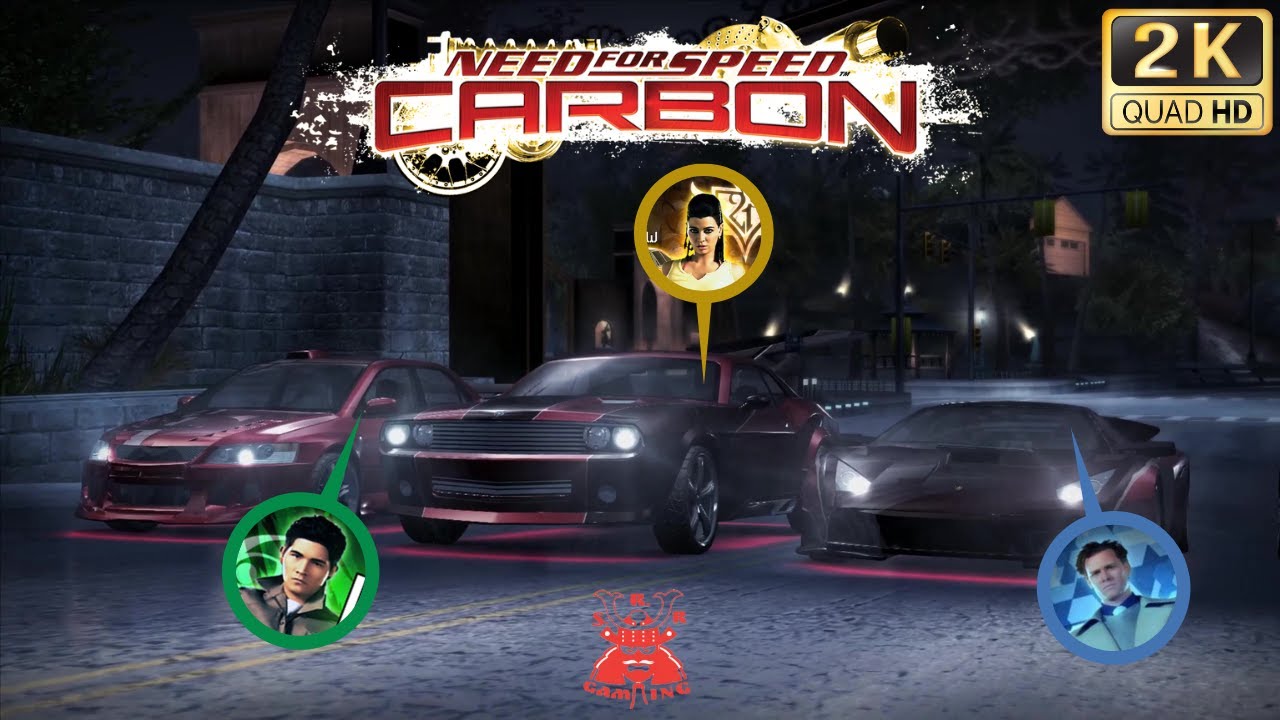NFS Carbon | Career Mode 39 | Pre-Boss Race: Kenji, Angie, and Wolf ...