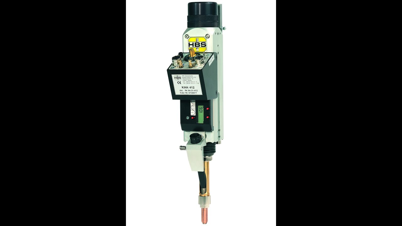 HBS Automated Stud Welding KAH-412 welding head with Robotic Arm - YouTube