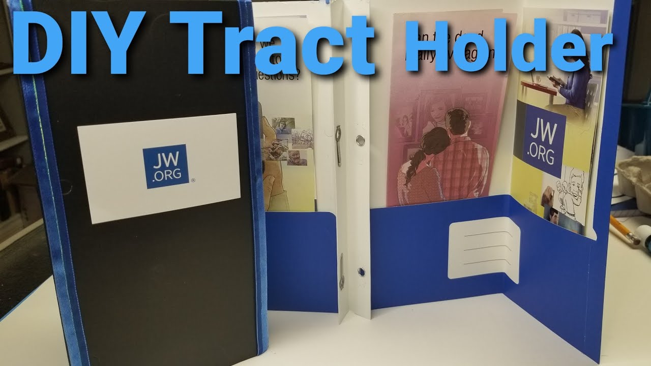 JW Tract Holder DIY - YouTube